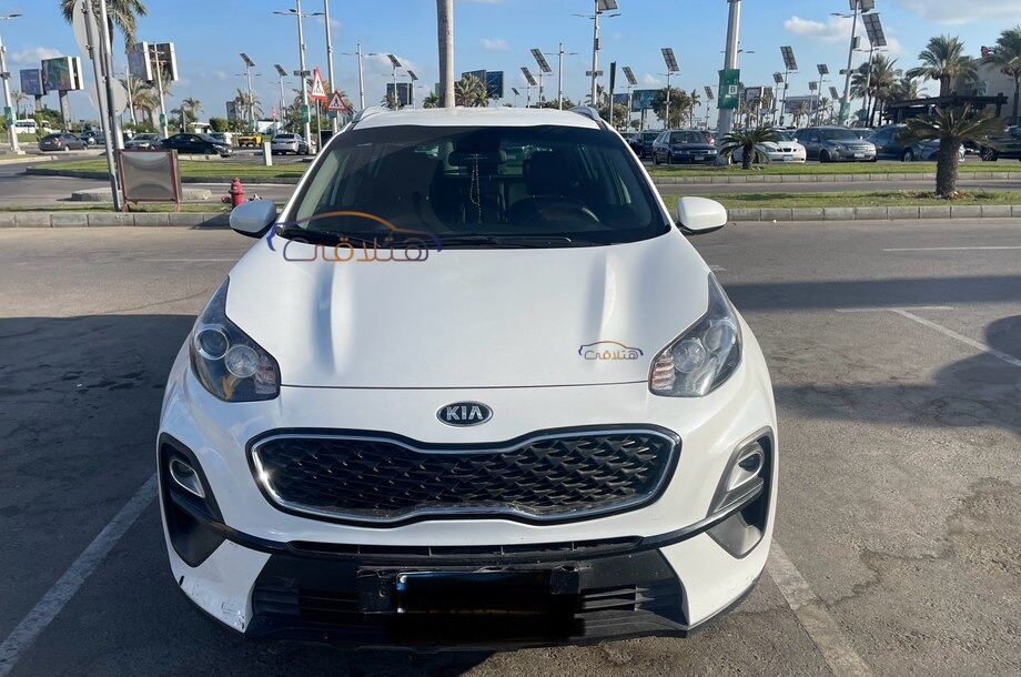 Sportage Kia 2021 Alexandria White 6719764 - Car for sale : Hatla2ee