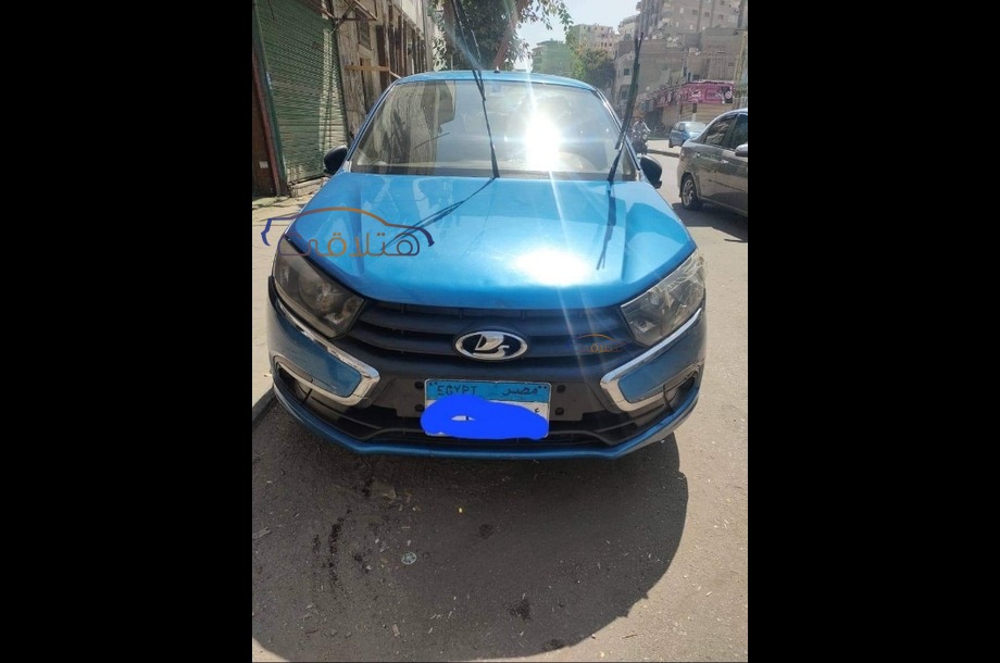 Granta Lada 2021 Cairo Blue 6721438 - Car for sale : Hatla2ee