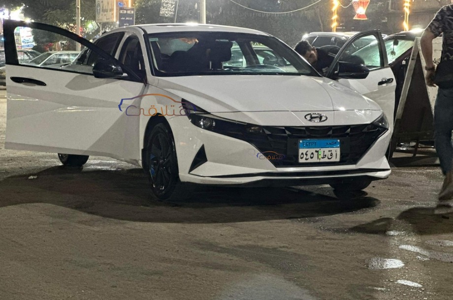 Elantra CN7 Hyundai 2021 Tagamo3 - New Cairo White 6724946 - Car for sale : Hatla2ee