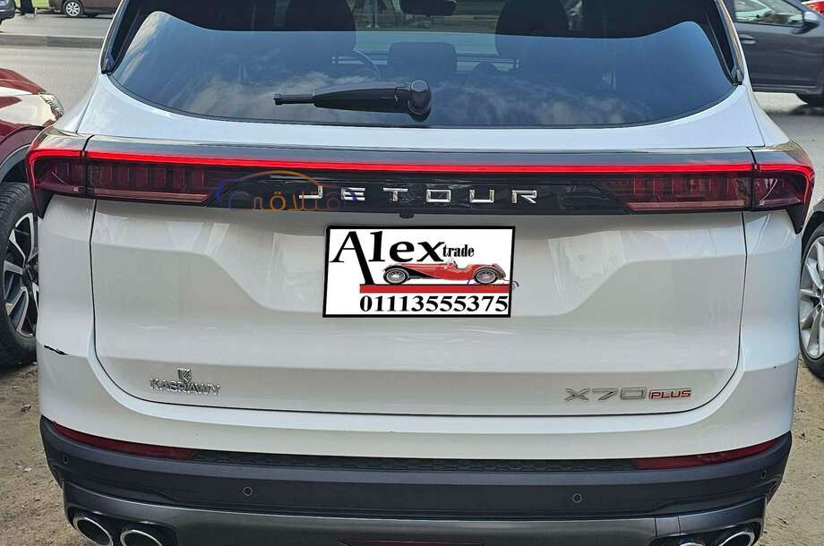 X70 Plus Jetour 2024 Nasr city White 6725239 - Car for sale : Hatla2ee