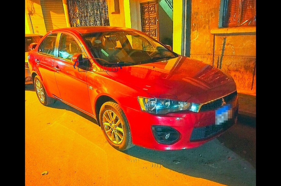 Lancer EX Shark Mitsubishi 2017 Tanta Red 6725738 - Car for sale : Hatla2ee
