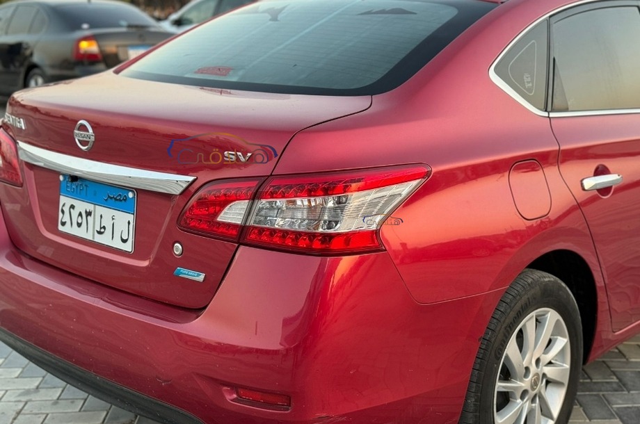 Sentra Nissan 2018 Nasr city Red 6726161 - Car for sale : Hatla2ee