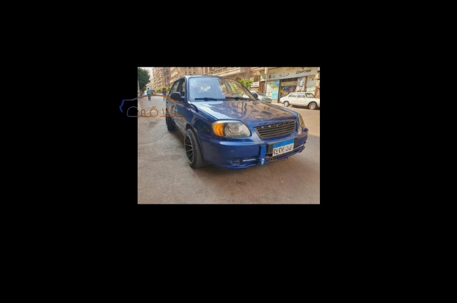Verna Hyundai 2007 Sheikh Zayed City Blue 6733724 - Car for sale : Hatla2ee