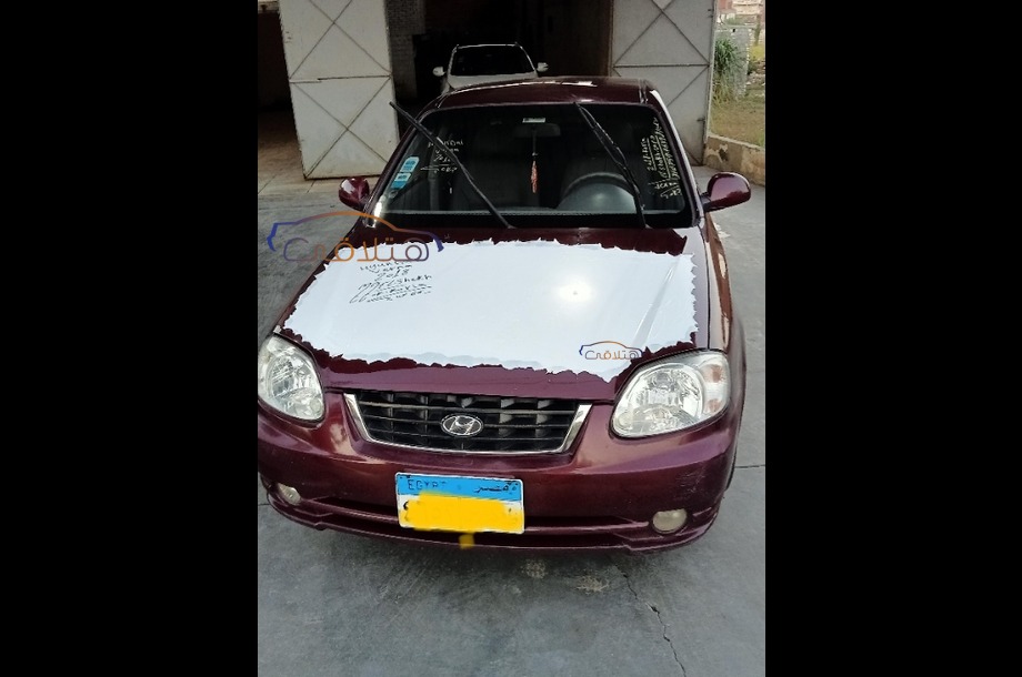 Verna Hyundai 2018 Beheira Dark red 6736057 - Car for sale : Hatla2ee