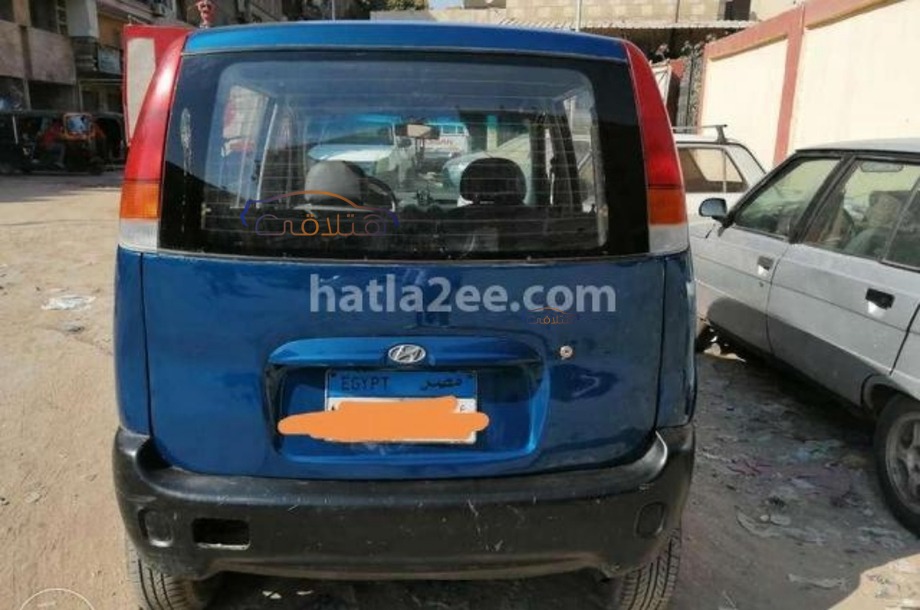 Atos Hyundai 1998 Cairo Blue 6737944 - Car for sale : Hatla2ee