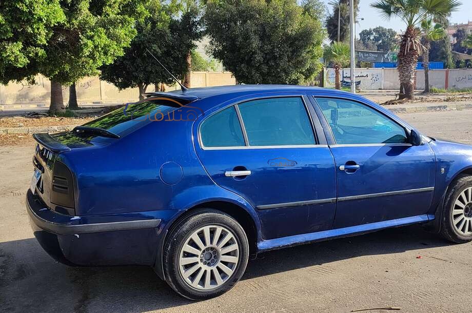 Octavia A4 Skoda 2008 Borg el arab Dark blue 6739192 - Car for sale : Hatla2ee