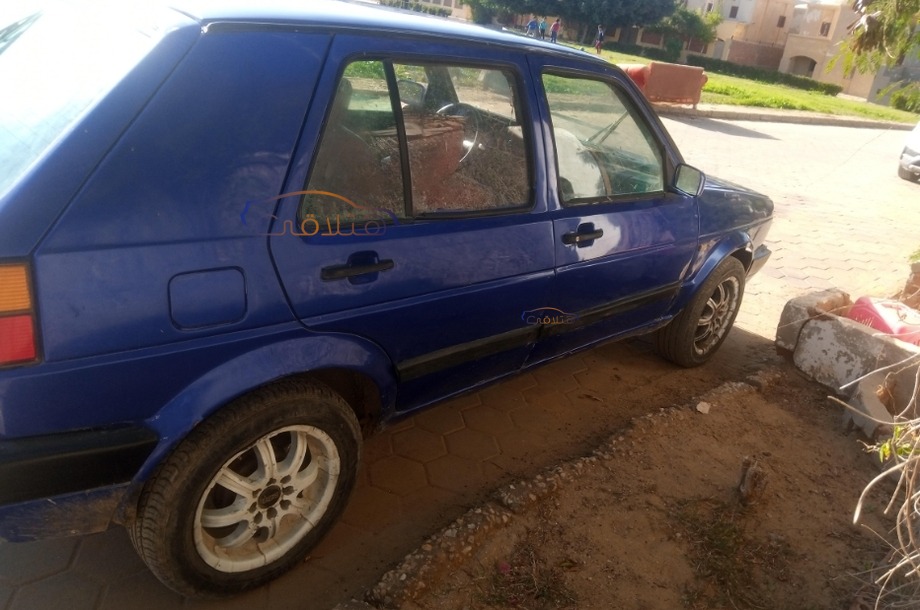 Golf 2 Volkswagen 1984 6 October Blue 6749258 - Car for sale : Hatla2ee