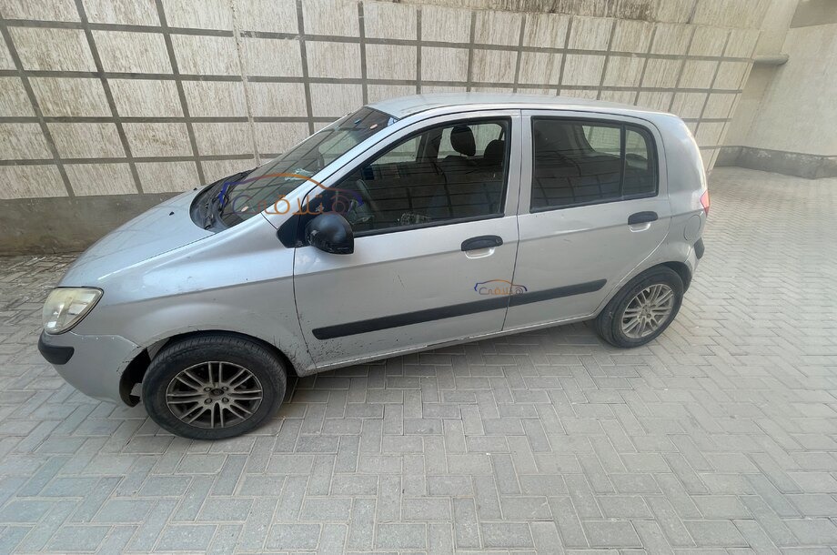 Getz Hyundai 2010 El Minya Silver 6753508 - Car for sale : Hatla2ee