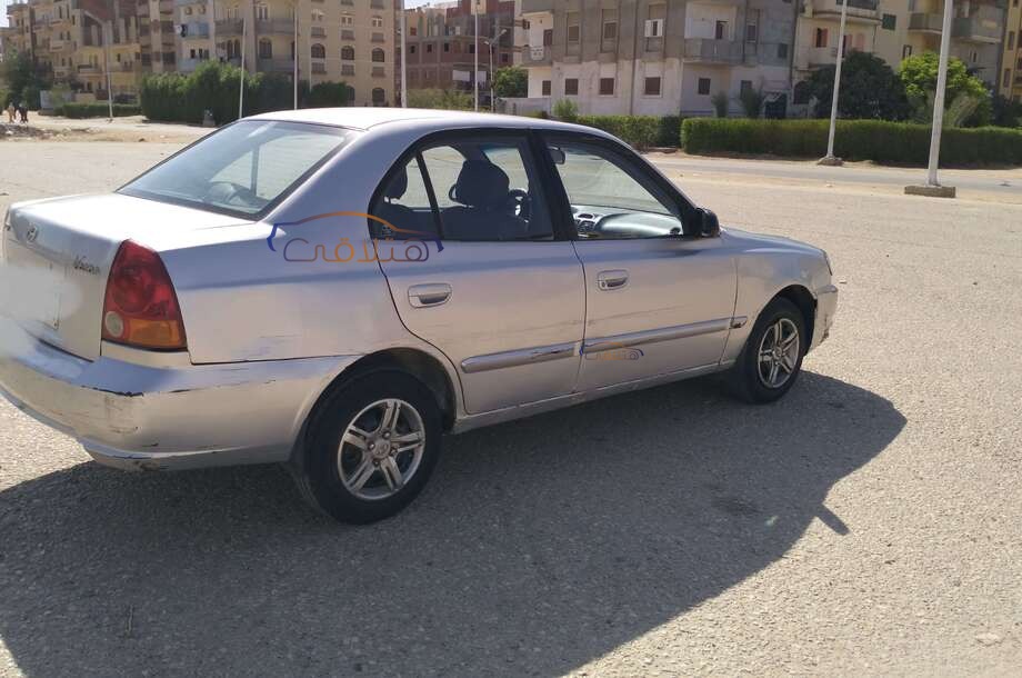 Verna Hyundai 2007 10th of Ramadan Silver 6762758 - Car for sale : Hatla2ee