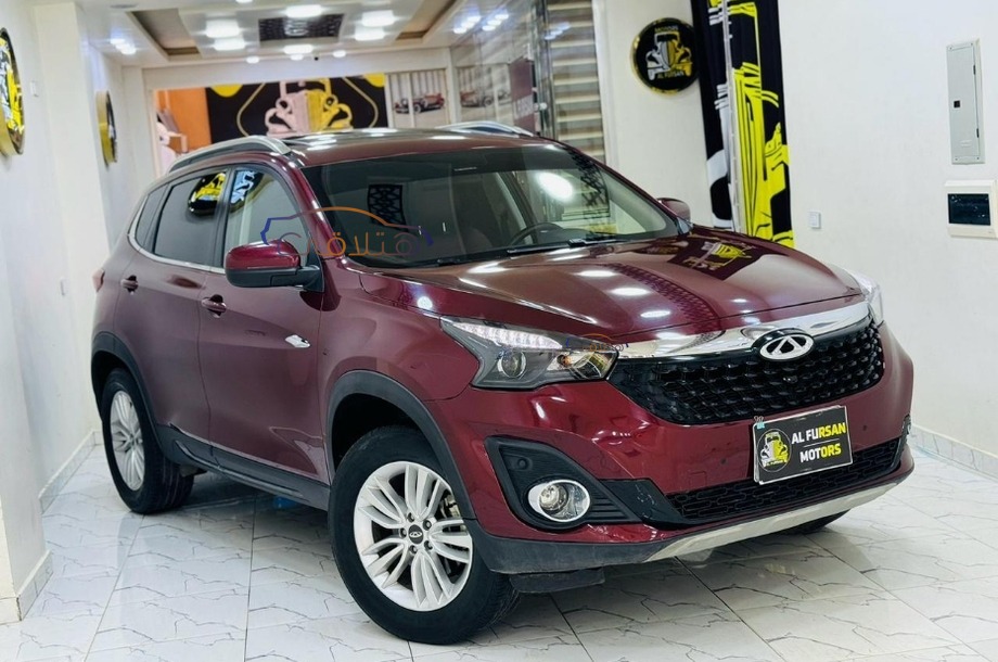 Tiggo 7 Chery 2022 6 October Dark red 6766472 - Car for sale : Hatla2ee