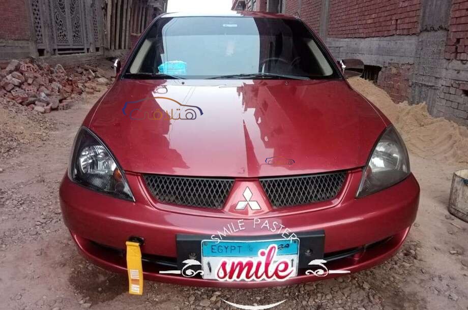 Lancer Puma Mitsubishi 2007 Tanta Red 6770396 - Car for sale : Hatla2ee
