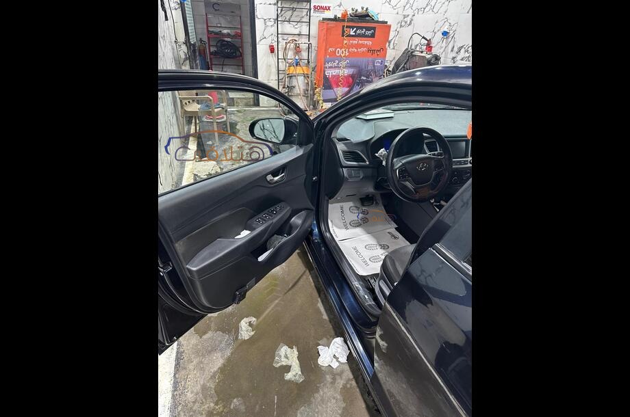 Accent HCI Hyundai 2020 Giza Dark blue 6770813 - Car for sale : Hatla2ee