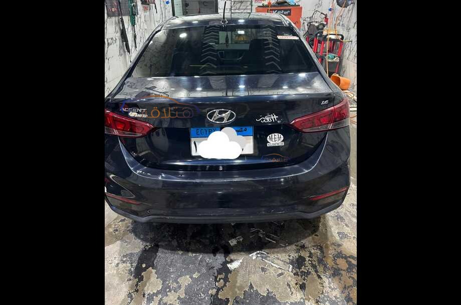 Accent HCI Hyundai 2020 Giza Dark blue 6770813 - Car for sale : Hatla2ee