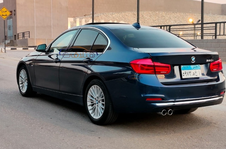 320 BMW 2018 Nasr city Blue 6772408 - Car for sale : Hatla2ee