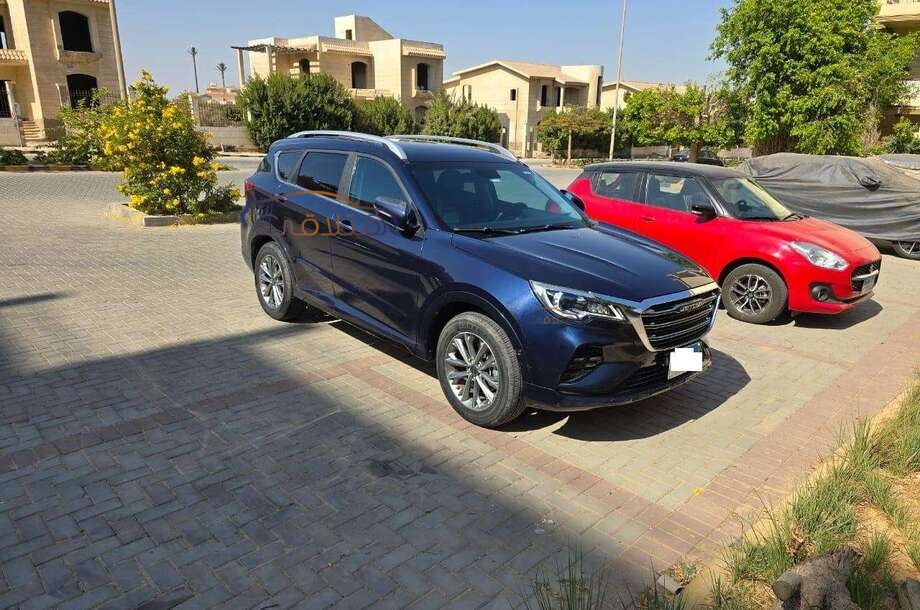 X70 Jetour 2022 Al Shorouk Blue 6779644 - Car for sale : Hatla2ee