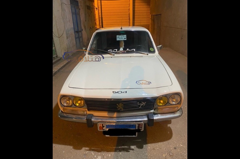 504 Peugeot 1979 Mansoura White 6782401 - Car for sale : Hatla2ee
