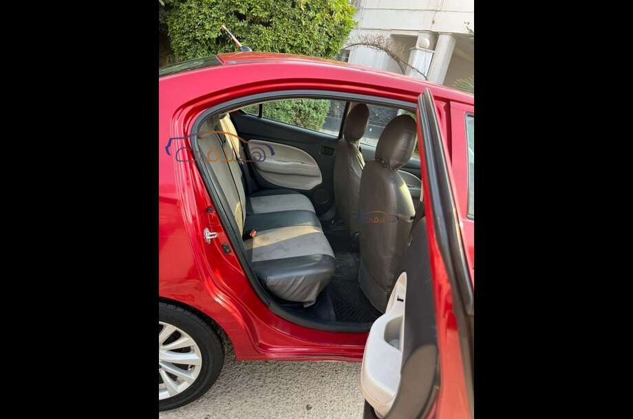 Attrage Mitsubishi 2015 Helwan Red 6791590 - Car for sale : Hatla2ee