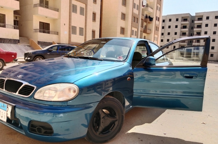 Lanos Daewoo 1999 Helwan Blue 6794272 - Car for sale : Hatla2ee
