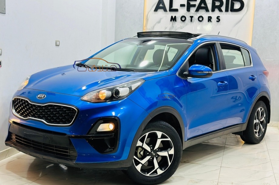 Sportage Kia 2021 Alexandria Blue 6795037 - Car for sale : Hatla2ee