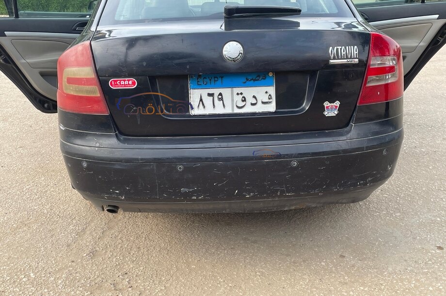 Octavia A5 Skoda 2008 Mansoura Black 6798627 - Car for sale : Hatla2ee