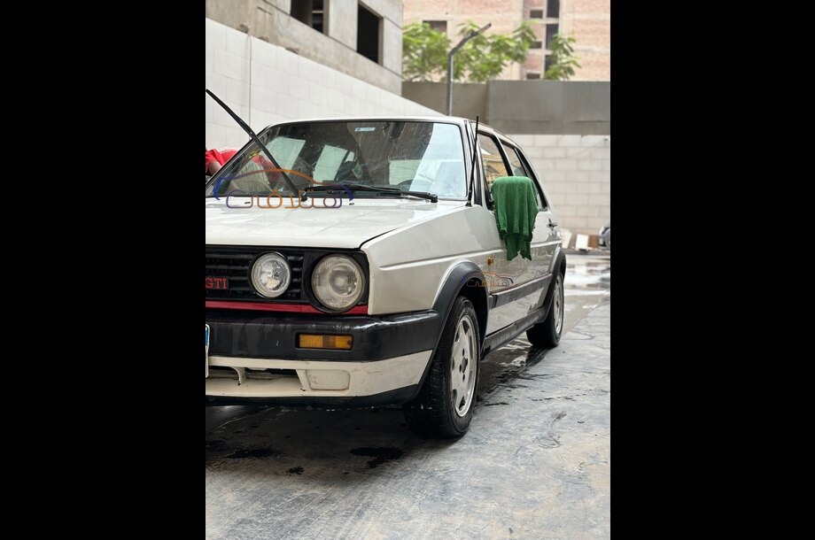 Golf 2 Volkswagen 1990 6 October White 6804905 - Car for sale : Hatla2ee