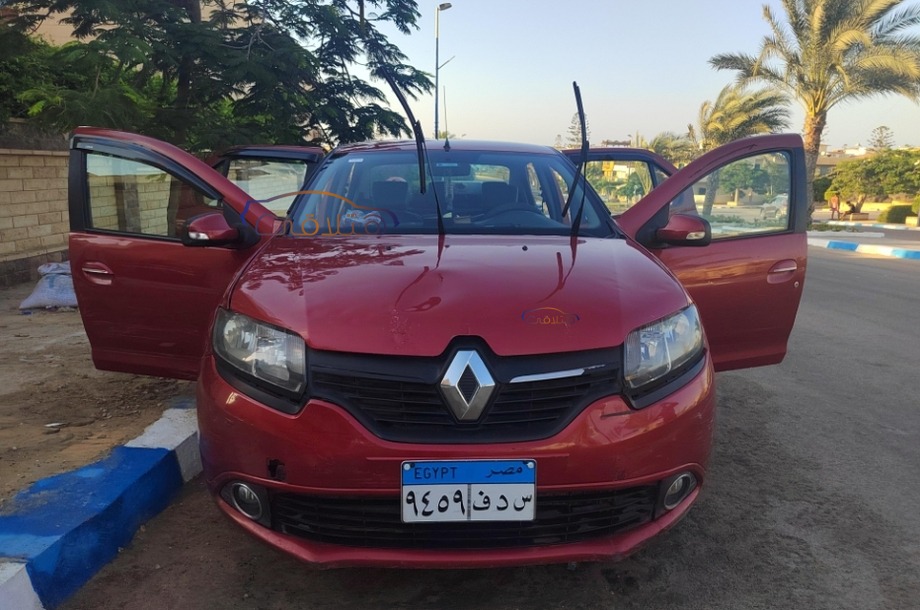 Logan Renault 2016 Alexandria Dark red 6806353 - Car for sale : Hatla2ee