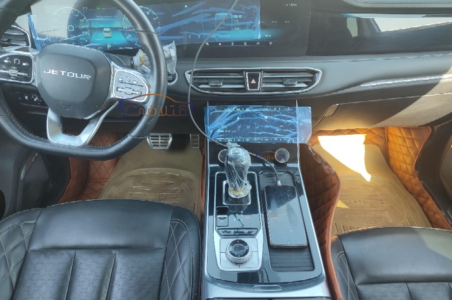 X95 Jetour 2022 El Bagour White 6806795 - Car for sale : Hatla2ee