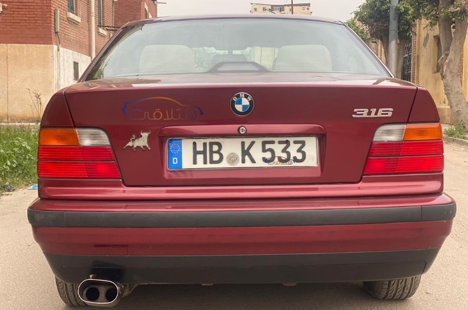 316 BMW 1998 Alexandria Dark red 6810842 - Car for sale : Hatla2ee