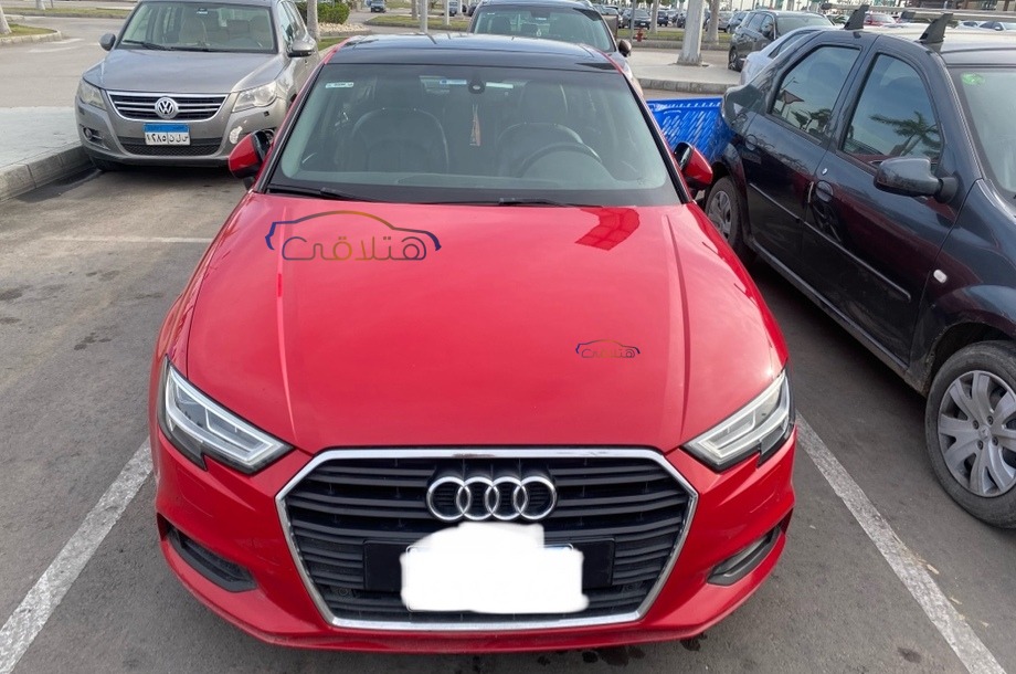 A3 Audi 2019 Alexandria Red 6815590 - Car for sale : Hatla2ee