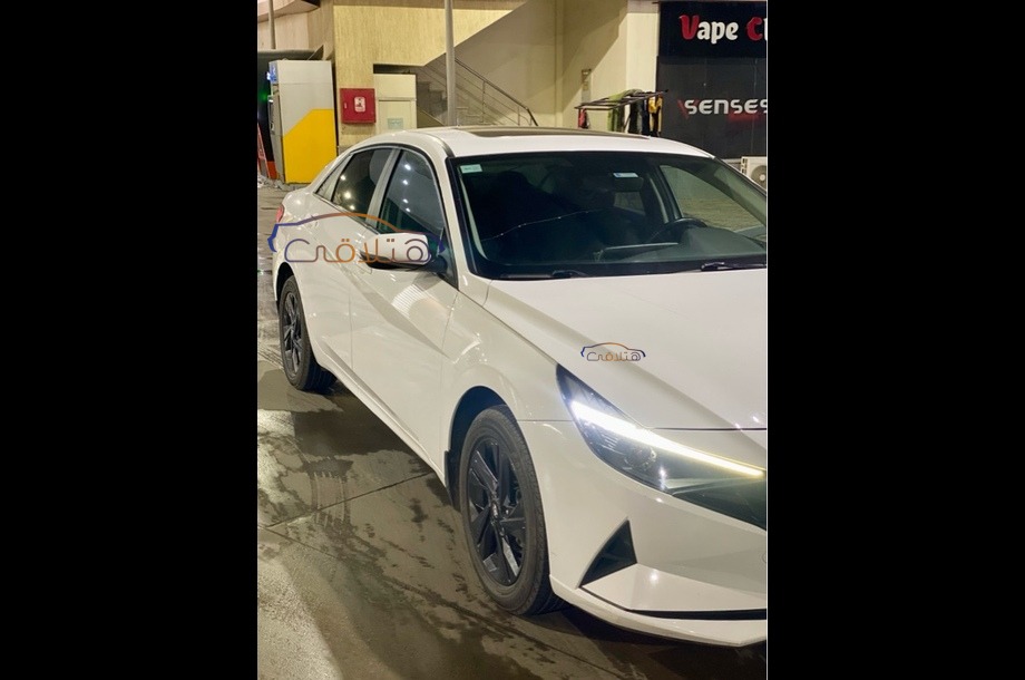 Elantra CN7 Hyundai 2022 Nasr city White 6815920 - Car for sale : Hatla2ee