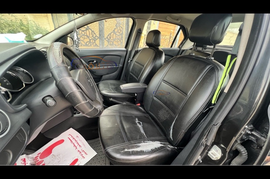 Logan Renault 2016 6 October Black 6821036 - Car for sale : Hatla2ee