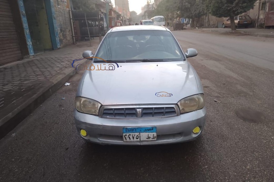Spectra Kia 2002 Giza Silver 6821188 - Car for sale : Hatla2ee