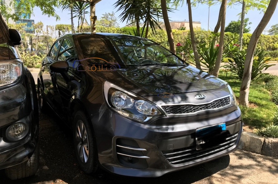 Rio Kia 2016 6 October Gray 6830777 - Car for sale : Hatla2ee