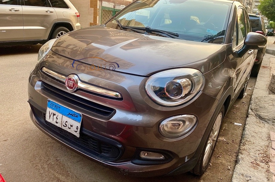 500 X Fiat 2017 Cairo Mocha 6835244 - Car for sale : Hatla2ee