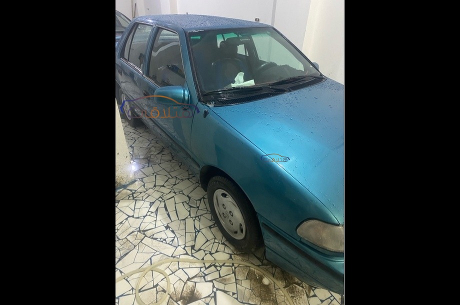 Excel Hyundai 1995 Alexandria Dark blue 6838939 - Car for sale : Hatla2ee