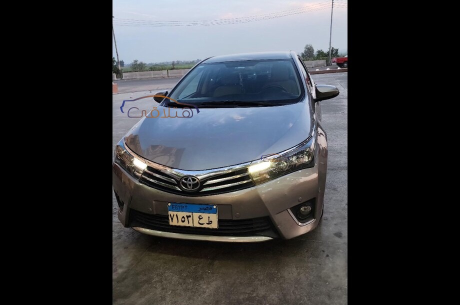 Corolla Toyota 2014 Dakahlia Champagne 6839999 - Car for sale : Hatla2ee