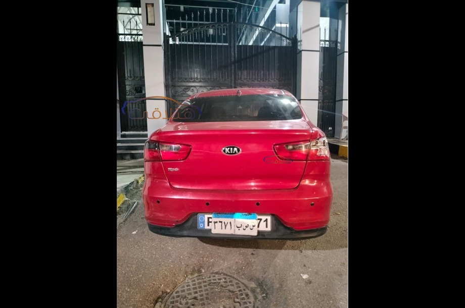 Rio Kia 2016 Alexandria Red 6840656 - Car for sale : Hatla2ee
