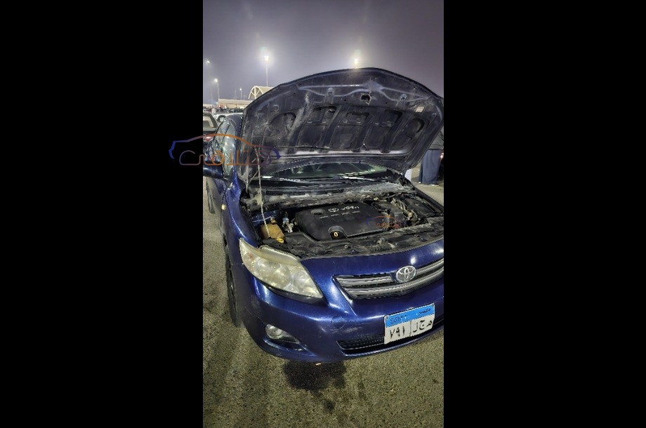 Corolla Toyota 2010 Helwan Dark blue 6841922 - Car for sale : Hatla2ee