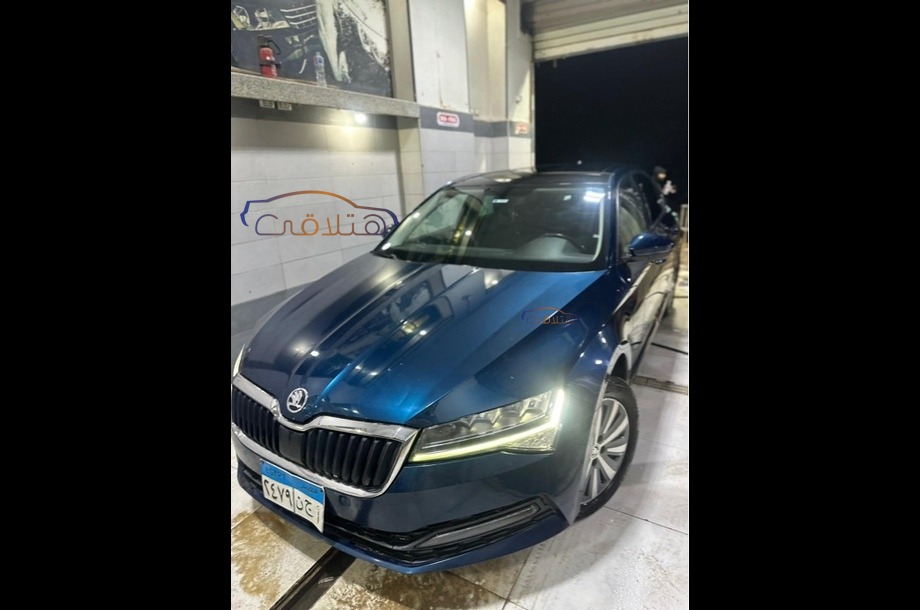 Superb Skoda Cairo Dark blue 6845570 - Car for sale : Hatla2ee