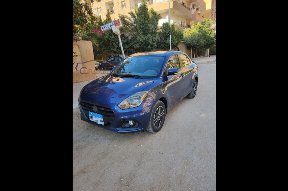 Swift Dzire Suzuki 2022 6 October Blue 6845622 - Car for sale : Hatla2ee