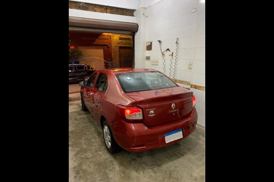 Logan Renault 2015 Mansoura Red 6848692 - Car for sale : Hatla2ee