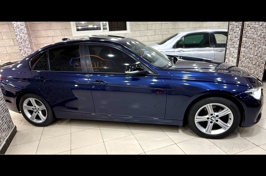 320 BMW 2018 Heliopolis Blue 6850202 - Car for sale : Hatla2ee