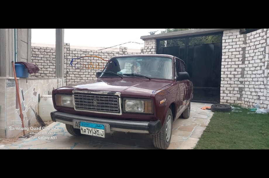 2107 Lada 2006 Alexandria Dark red 6850325 - Car for sale : Hatla2ee