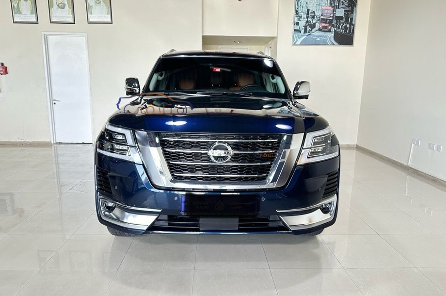 Patrol Nissan Abu Dhabi Dark blue 6852808 - Car for sale : Hatla2ee