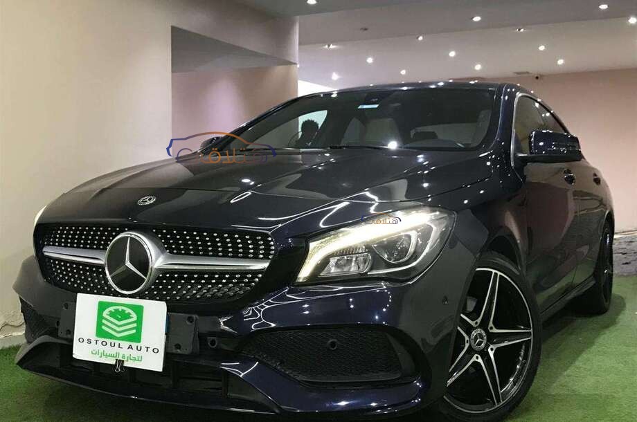 CLA 180 Mercedes 2018 Mohandessin Blue 6854402 - Car for sale : Hatla2ee