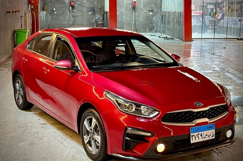 Grand Cerato Kia 2019 Port Said Red 6857627 - Car for sale : Hatla2ee