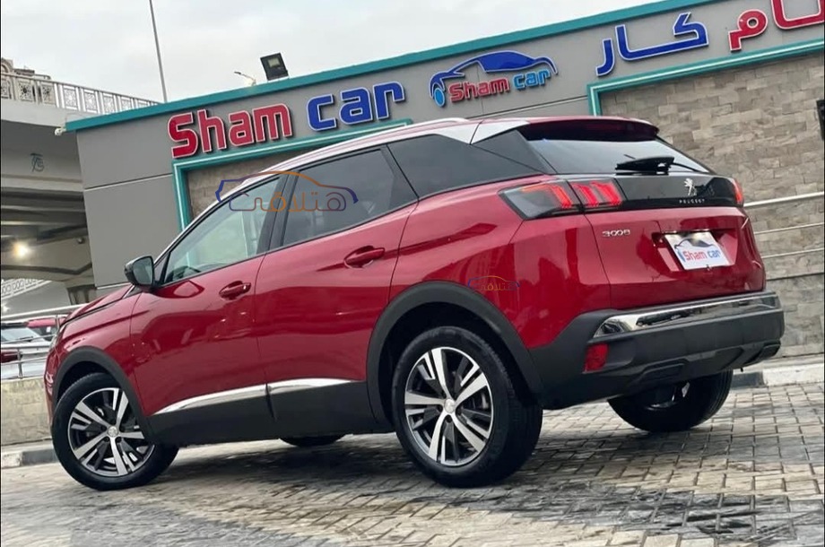 3008 Peugeot 2022 Nasr city Dark red 6857798 - Car for sale : Hatla2ee
