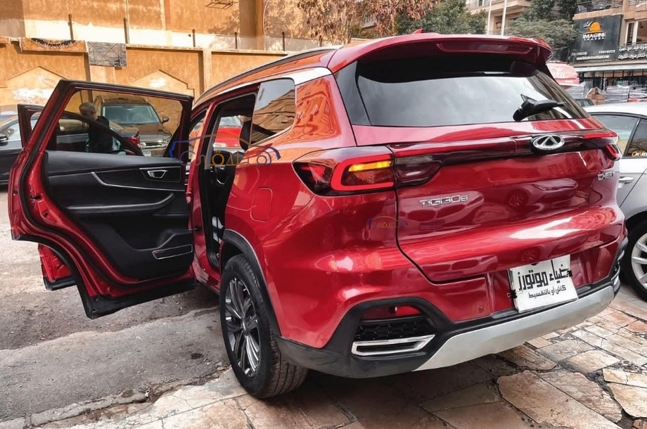 Tiggo 8 Chery 2021 Nasr city Red 6858245 - Car for sale : Hatla2ee