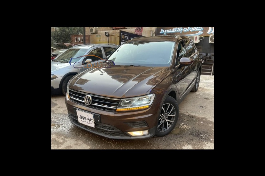 Tiguan Volkswagen 2017 Nasr city Brown 6858271 - Car for sale : Hatla2ee