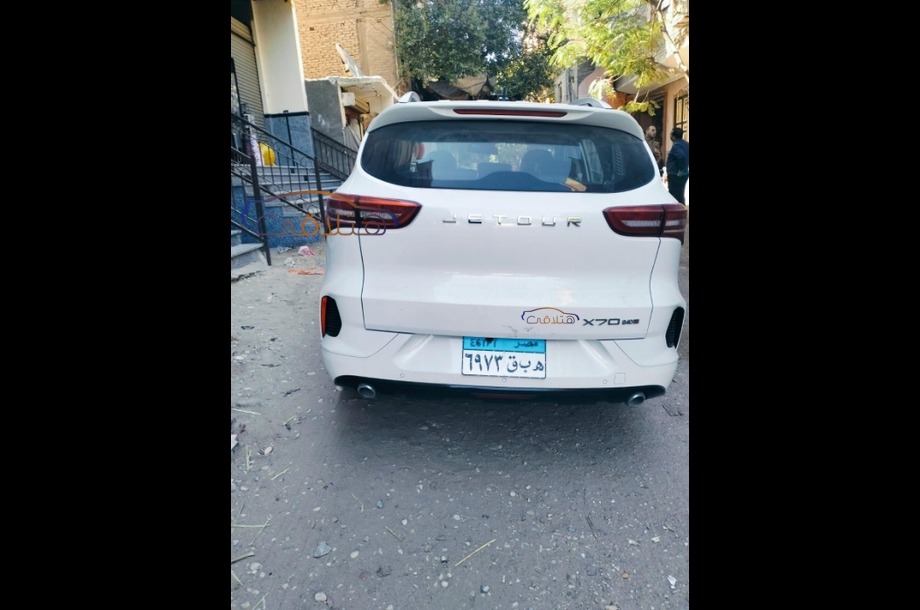 X70 Jetour 2023 Sohag White 6858668 - Car for sale : Hatla2ee